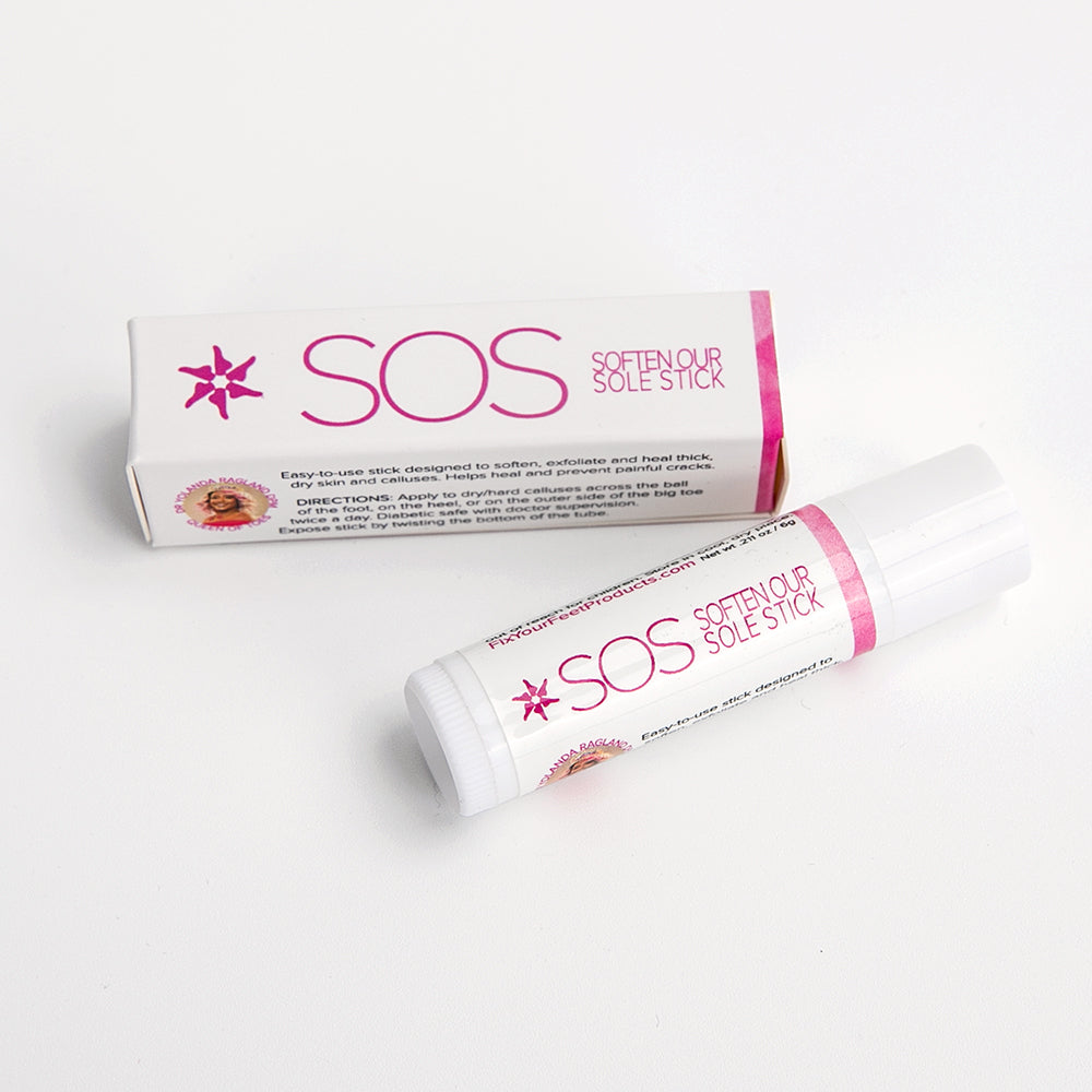 SOS Chapstick Sample Size – Fix Your Feet Products